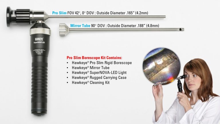 Hawkeye Borescopes Hawkeye® Pro Slim Borescopes| .165" OD | Starting at ...