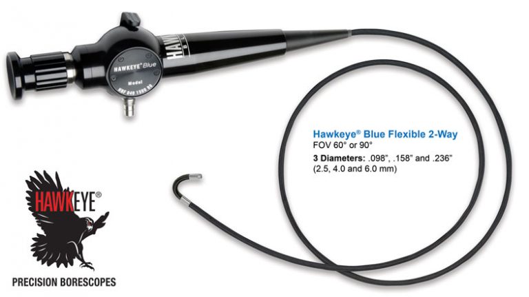 Hawkeye® Pro Hardy Borescopes | 1/4" OD | Hi-Res, Durable, Low Cost