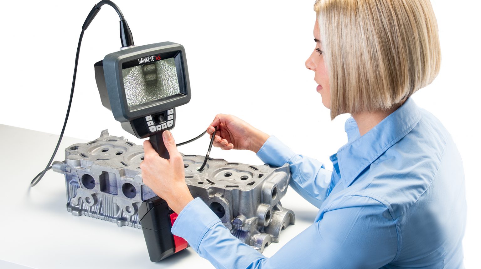 Hawkeye Borescopes Video Borescope | V3 HD Video Borescopes | Made In USA!