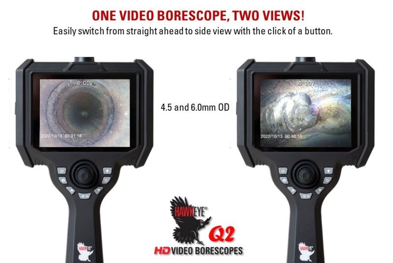 Video Borescope | Dual View Q2 HD Video Borescopes