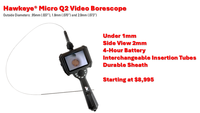 Hawkeye Borescopes Micro Video Borescopes | Micro Video Borescope | Hi ...