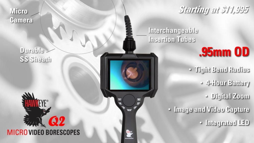 Video Borescope | Hi-Resolution Micro Video Borescope .95mm