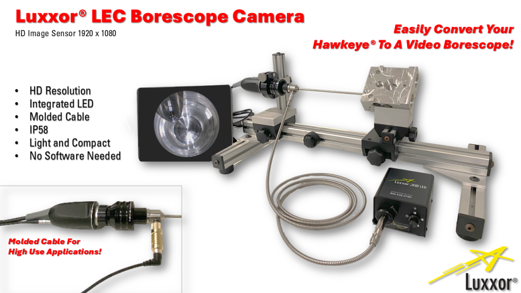 Borescope Camera | HD | Luxxor LEC | Hawkeye Borescopes